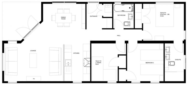 Three bed plans : Retreat Homes